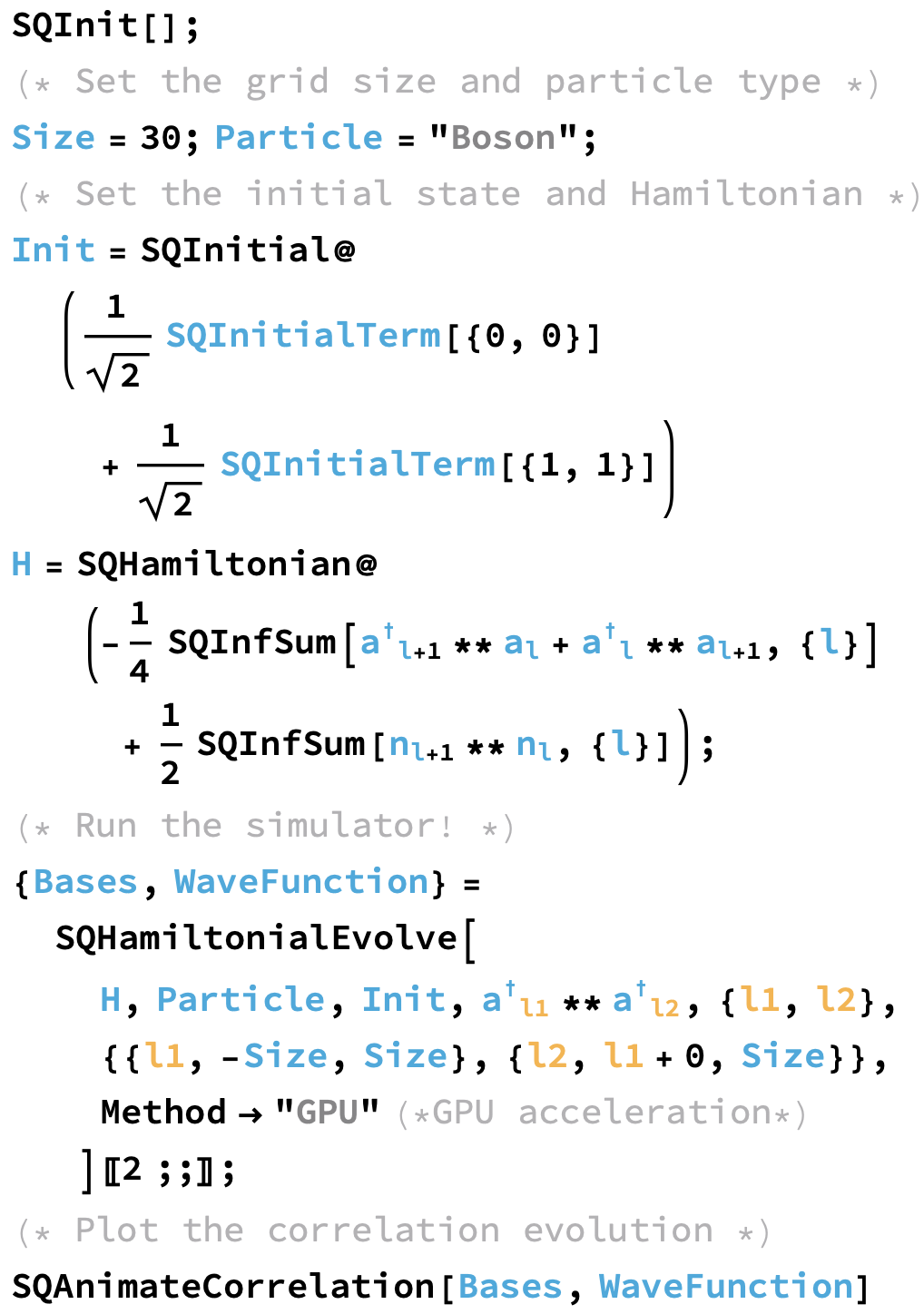 Symbolic Quantum Random Walk Simulation - Luyan Yu